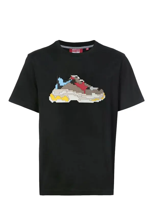 MOSTLY HEARD RARELY SEEN 8-BIT Dadcore Print T-shirt - Black