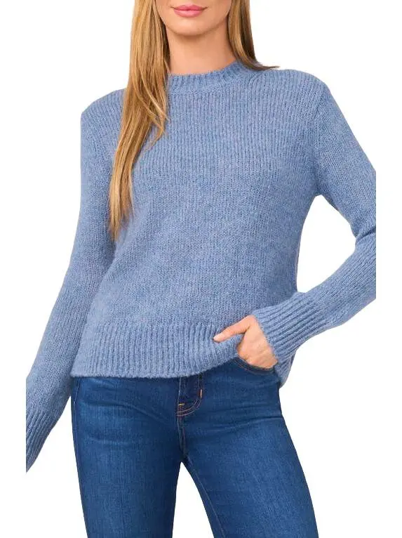 Halogen Crewneck Sweater - Aegean Blue