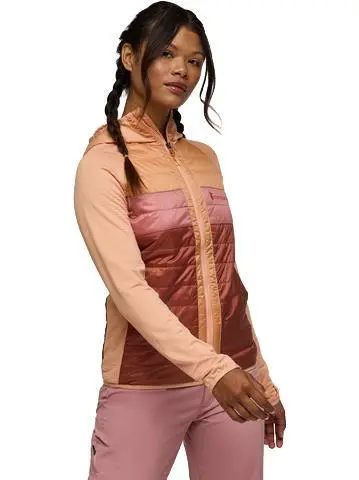 COTOPAXI Capa Hybrid Insulated Hooded Jacket - Apricot/faded Brick