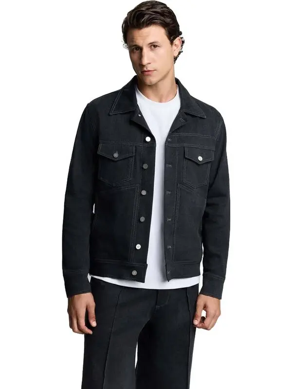 JENDUE Livorno Denim Jacket - Deep Blue