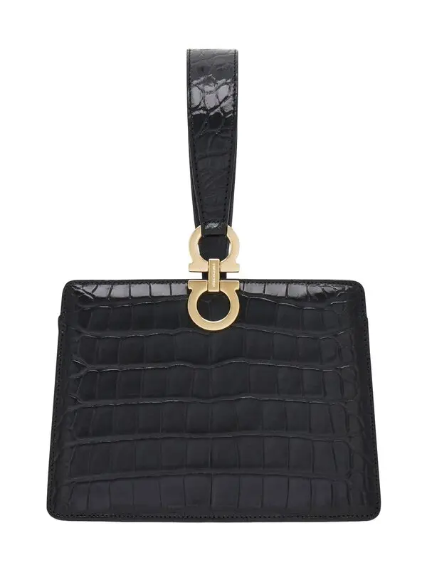 FERRAGAMO Mini Clutch - Black