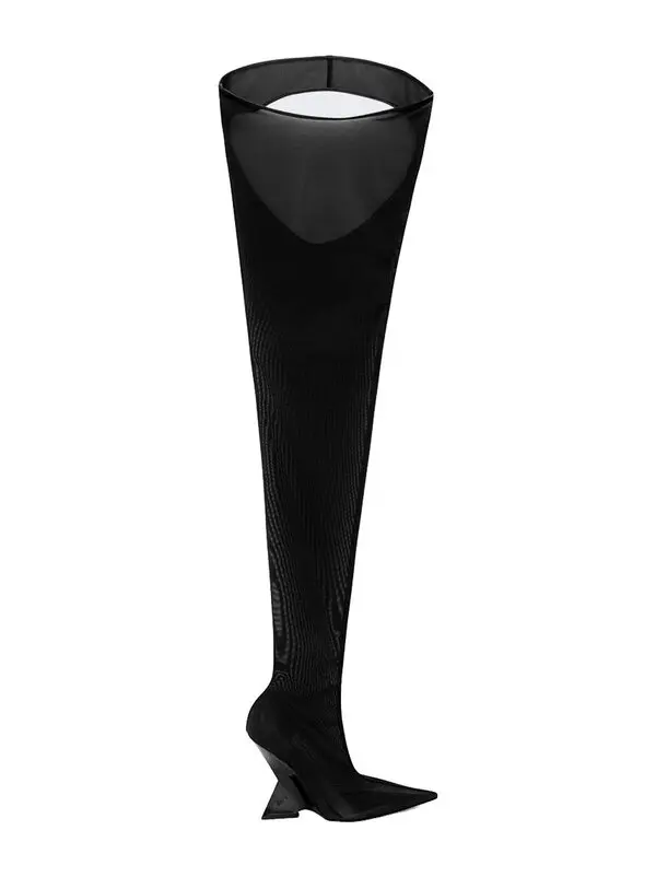 Attico Cheopissima Thigh High 105mm - Black