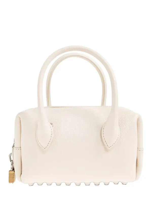 Alexander Wang Small Top Handle Bag With Strap - White