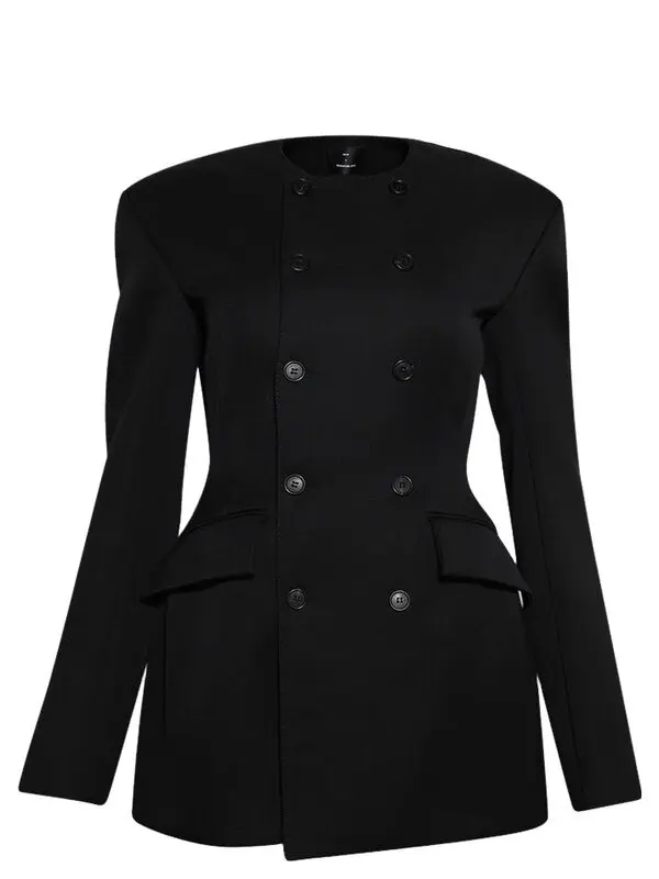 Wardrobe.NYC X Rosie Huntington-ley Blazer Dress - Black
