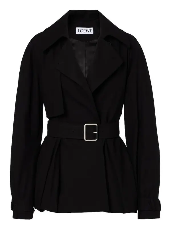 Loewe Balloon Cotton Jacket - Black