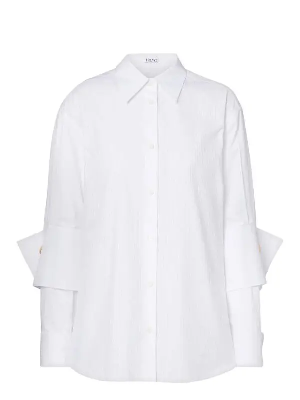 Loewe Cotton Poplin Shirt - White