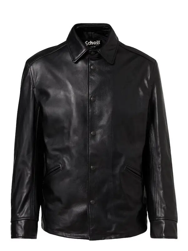 Junya Watanabe Schott Leather Jacket - Black