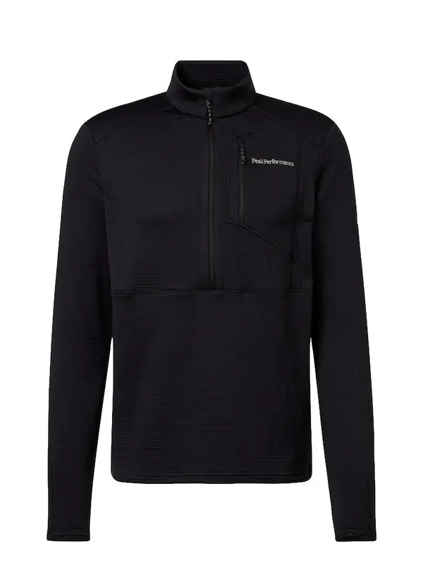 PEAK PERFORMANCE Trail Technical Half-zip Top - Black