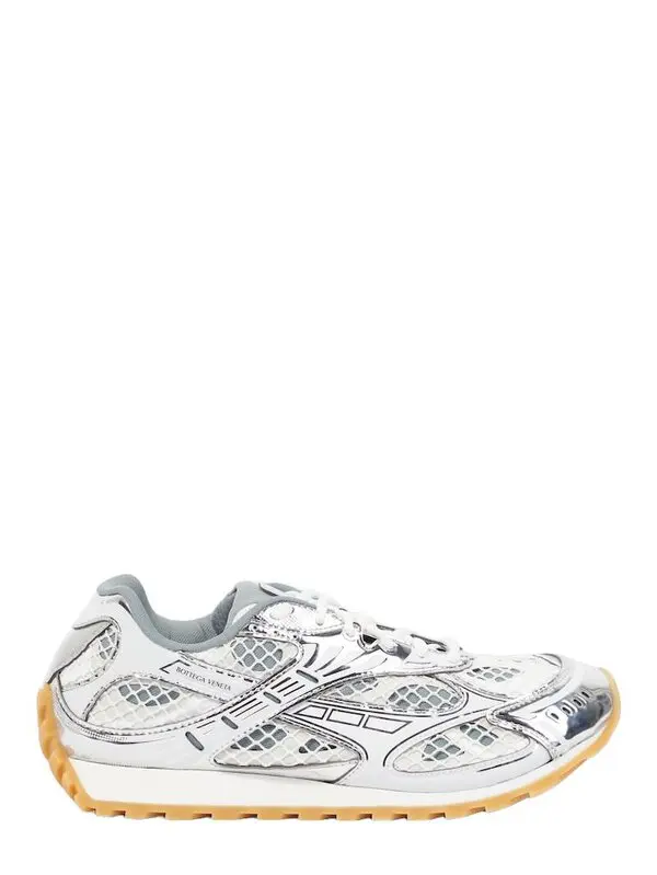 Bottega Veneta Orbit Sneakers - Silver