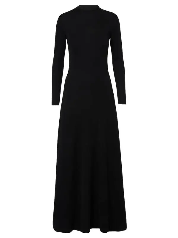TOM FORD Cashmere And Silk-blend Maxi Dress - Black