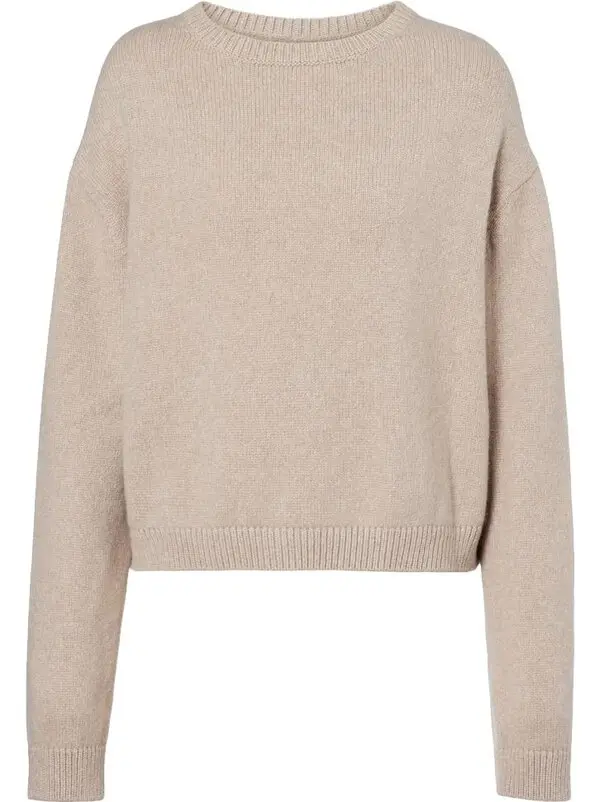 Khaite Milo Cashmere Sweater - Beige