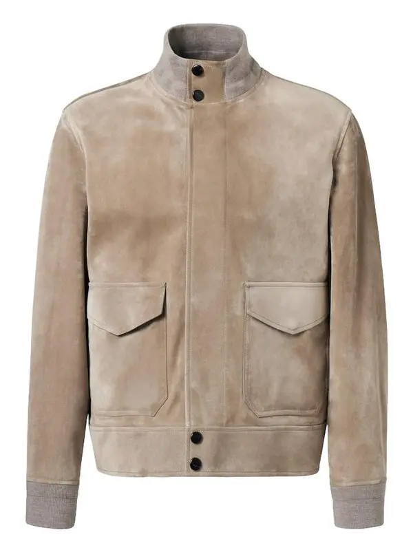Dunhill Suede Jacket - Grey