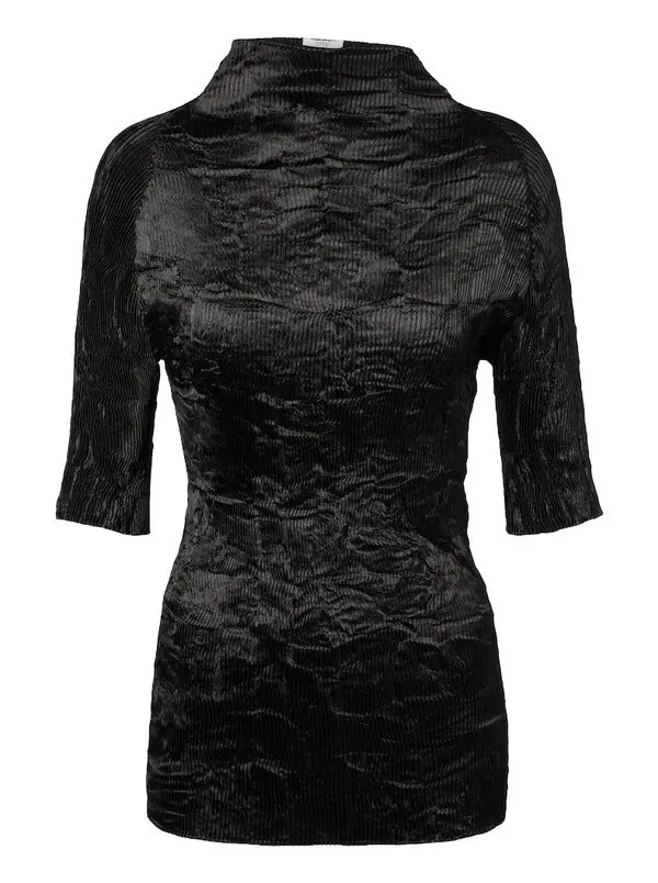 FFORME Dahlia Jersey Top - Black