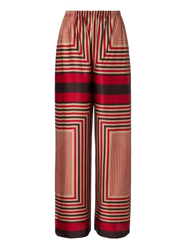 Faithfull The Brand Jensen Printed Wide-leg Pants - Multicoloured