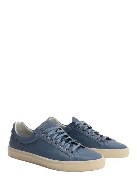 Robert Barakett Terrence Low Top Leather Sneaker - Denim