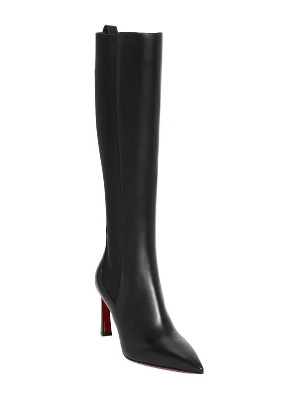 CHRISTIAN LOUBOUTIN Condodo Knee High Boot - Black