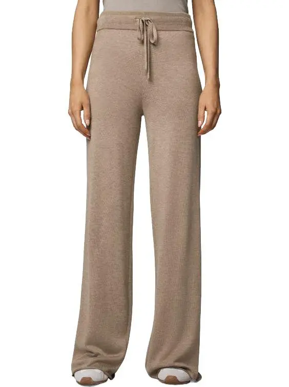 Splendid Georgie Full Length Pants - Light Cedar Beige Heather