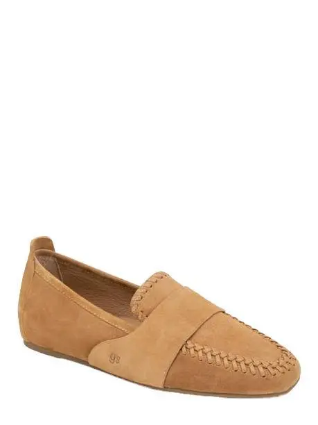 Gentle Souls Sandra Loafer - Camel Suede