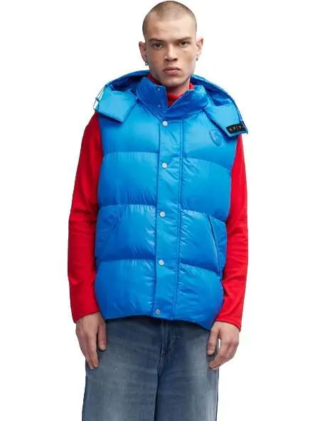 Pajar Channel Quilted Puffer Vest - Atlantic Blue