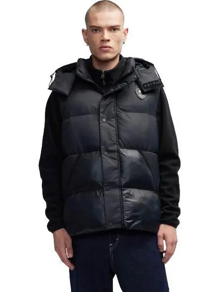 Pajar Channel Quilted Puffer Vest - Black