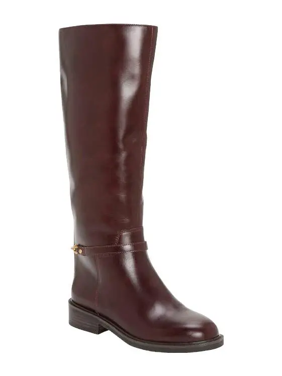Vince Camuto Adria Knee High Boots - Rich Mahogany
