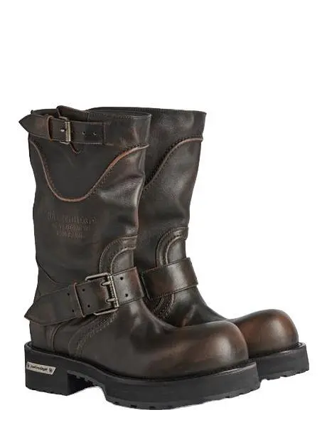 Balenciaga Venom Boot - Brown/silver