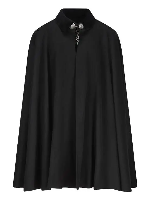 IL TABARRO Velour Lp Tabard - Black