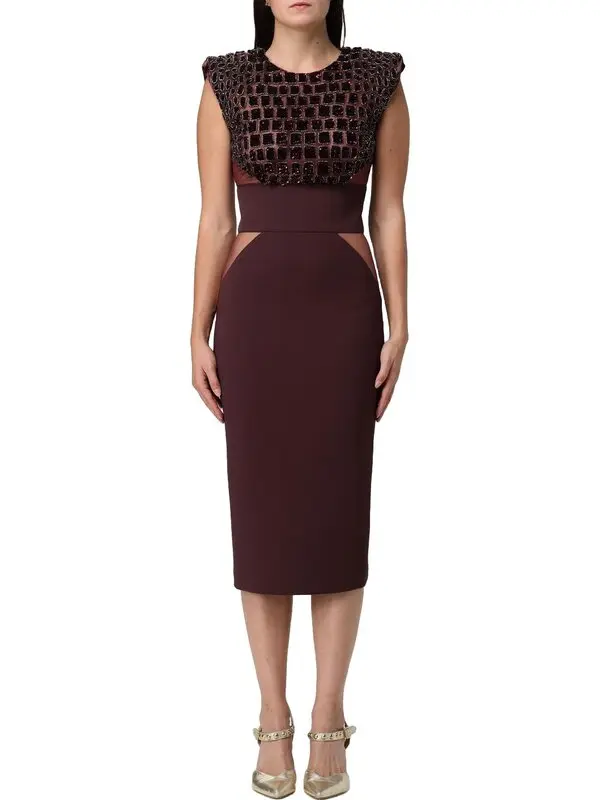 Elisabetta Franchi Dress - Wine