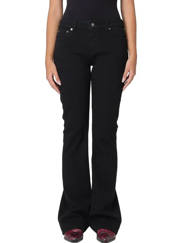 DONDUP Straight Leg Jeans - Black