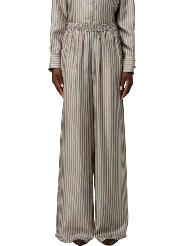 Max Mara Wide Leg Trousers - Brown