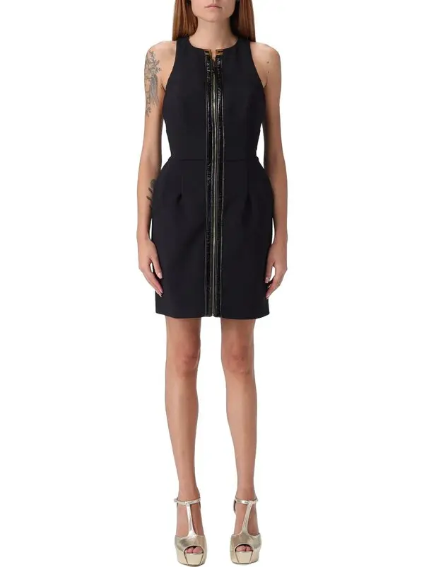 Elisabetta Franchi Sleeveless Dress - Black