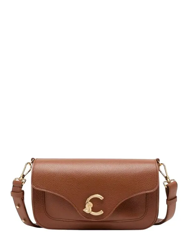 COCCINELLE C-me Grained Bag - Burnt