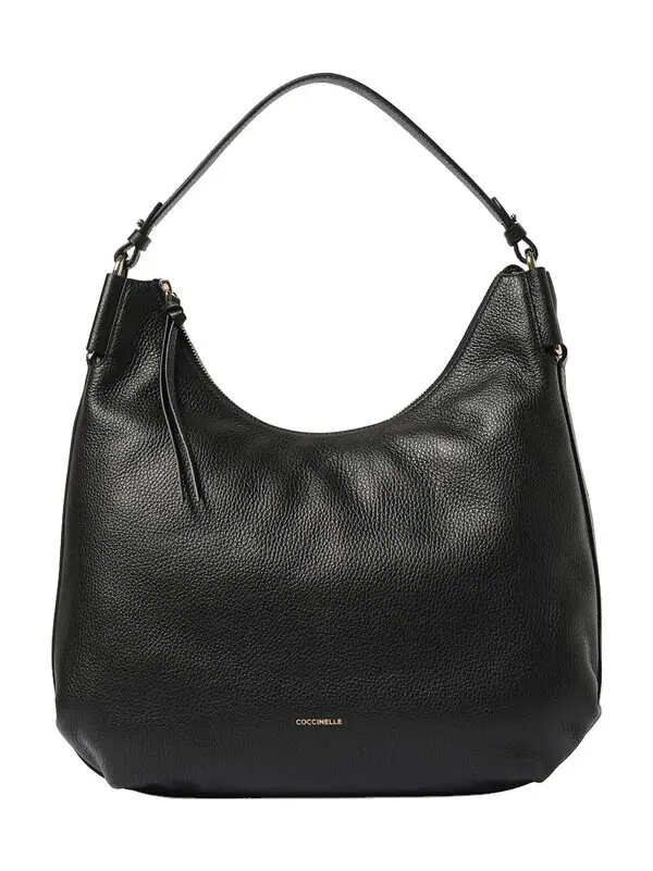 COCCINELLE Leather Shoulder Bag - Black