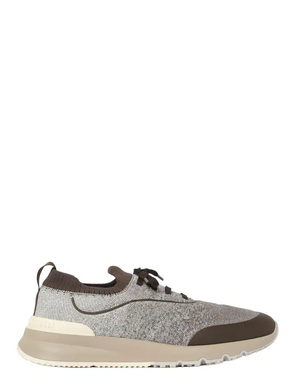 Brunello Cucinelli Lace-up Sneakers - Dark