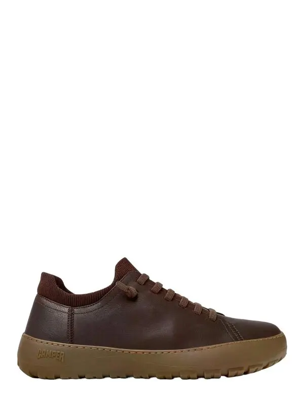 Camper Peu Serra Leather Sneakers - Brown