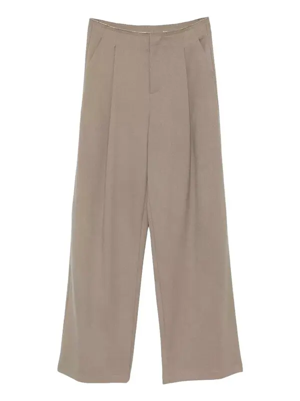 ELEH Pleated Trousers - Grey