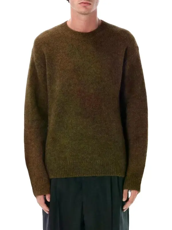 BERNER KUHL Drop Crew-neck Sweater - Brown
