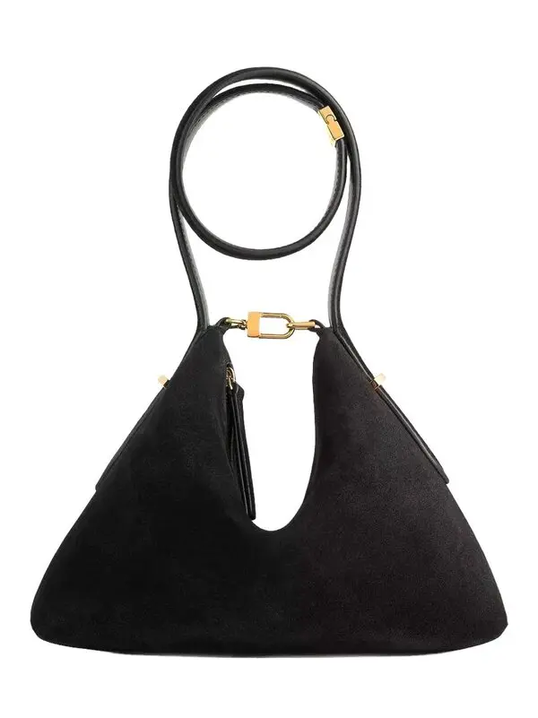 TOTEME Suede Tote Bag - Black