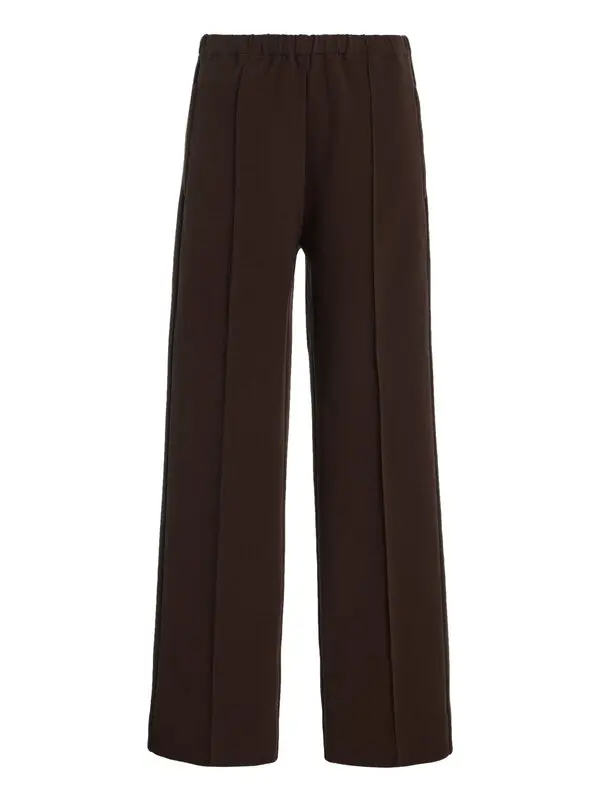Miu Miu Knit Track Pants - Brown