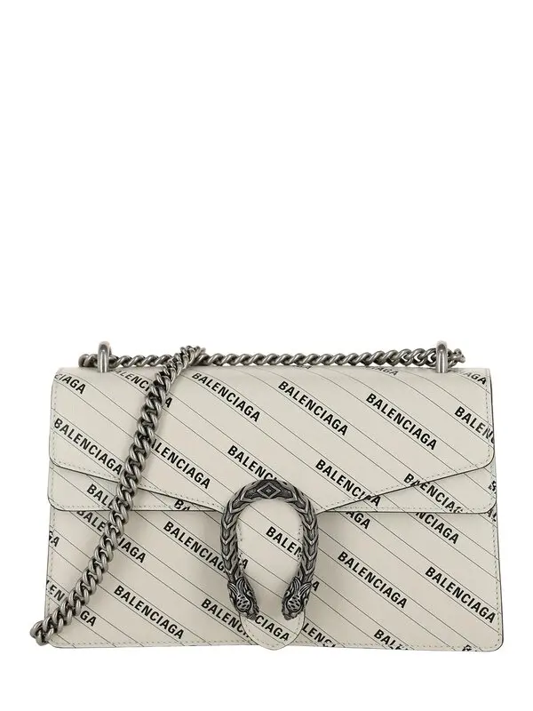 Gucci X Balenciaga Dionysus Shoulder Bag - White
