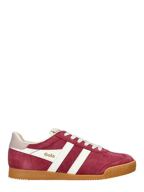 Gola Elan Suede Low-top Trainers - Pink Comb