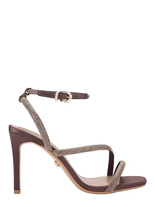 Carvela Paparazzi Satin High Heel - Brown