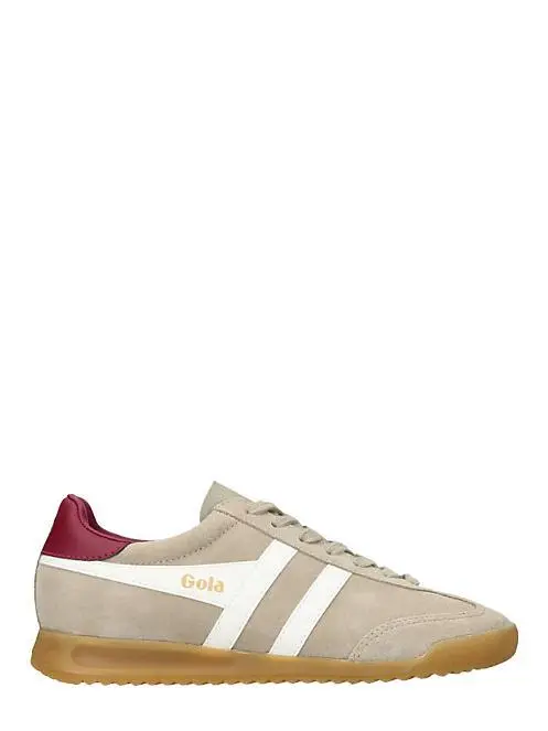 Gola Torpedo Suede Trainers - Bone/comb