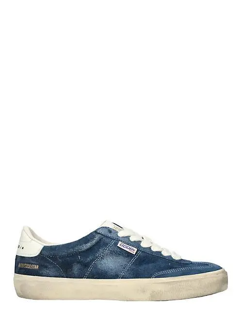 Golden Goose Soul Star Suede Low-top Trainers - Blue Other