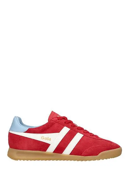 Gola Torpedo Suede Trainers - Red Comb