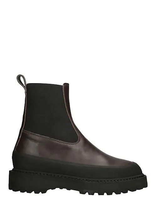Le Monde Beryl Dolomite Leather Chelsea Boots - Dark Brown