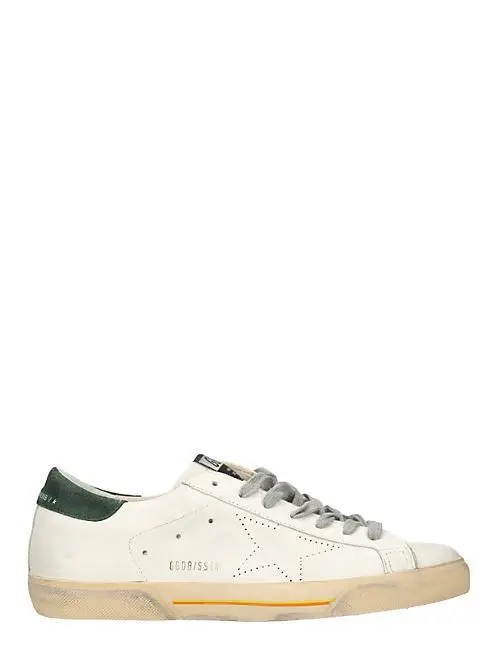 Golden Goose Super-star Leather Low-top Trainers - White/oth
