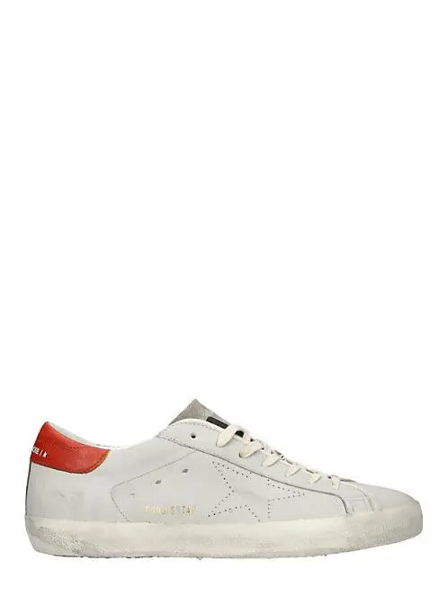 Golden Goose Super-star Leather Low-top Trainers - Grey/other