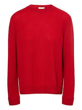 REFORMATION Relaxed-fit Cashmere Jumper - Crimson