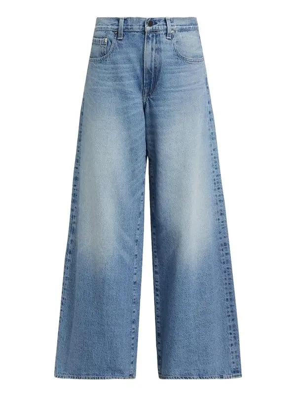 TWP Tiny Dancer Wide-leg Jeans - Blue